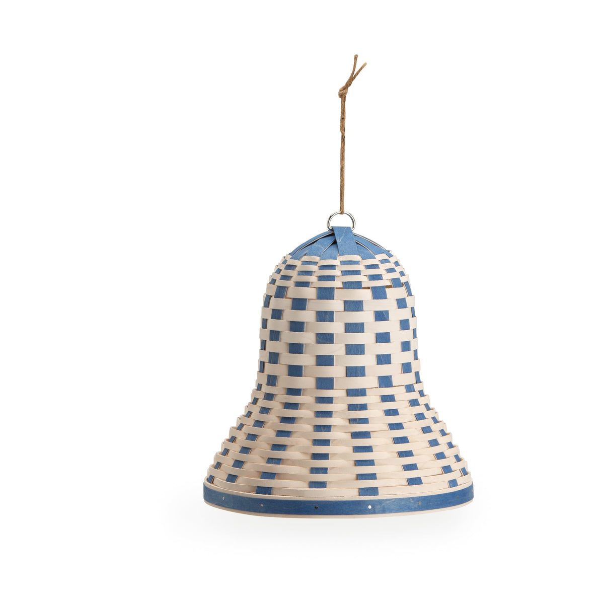 Large Bell Basket - Blue and White — Longaberger