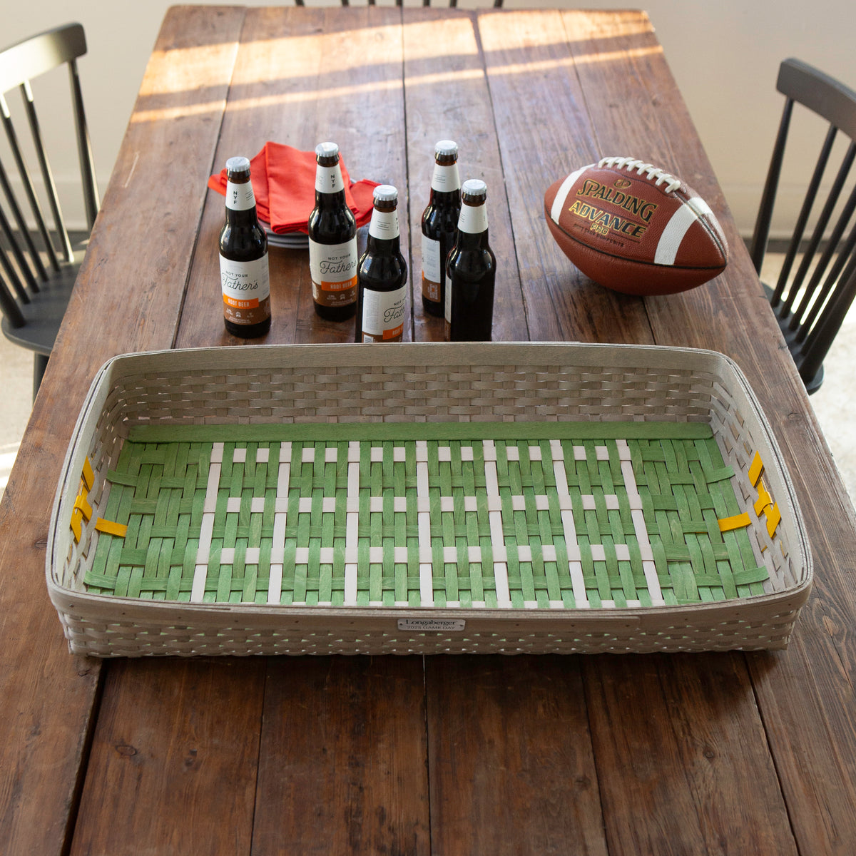 Collector's Game Day Field Tray with Protector - Football Field ...