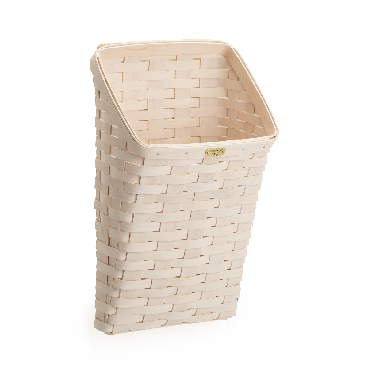 1973 Hanging Mail Basket with Protector - White — Longaberger